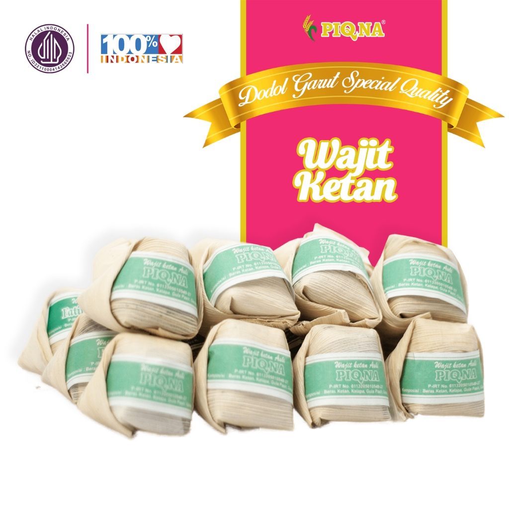 Jual PIQNA Wajik / Wajit Ketan Asli Garut 250g | Shopee Indonesia