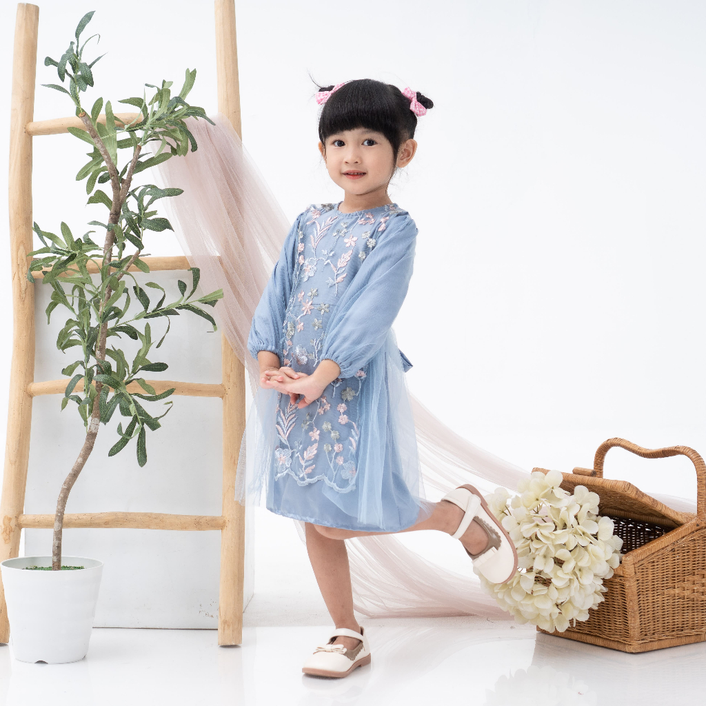 Jual Delova Kids - GAMIZ ZOYA Muslim Anak Brukat Premium Oufit Modern ...
