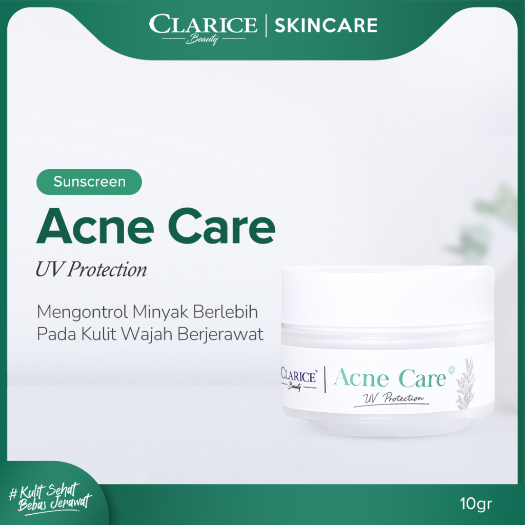 Jual CLARICE BEAUTY Acne Care UV Protection | Cream Pagi Khusus Jerawat ...