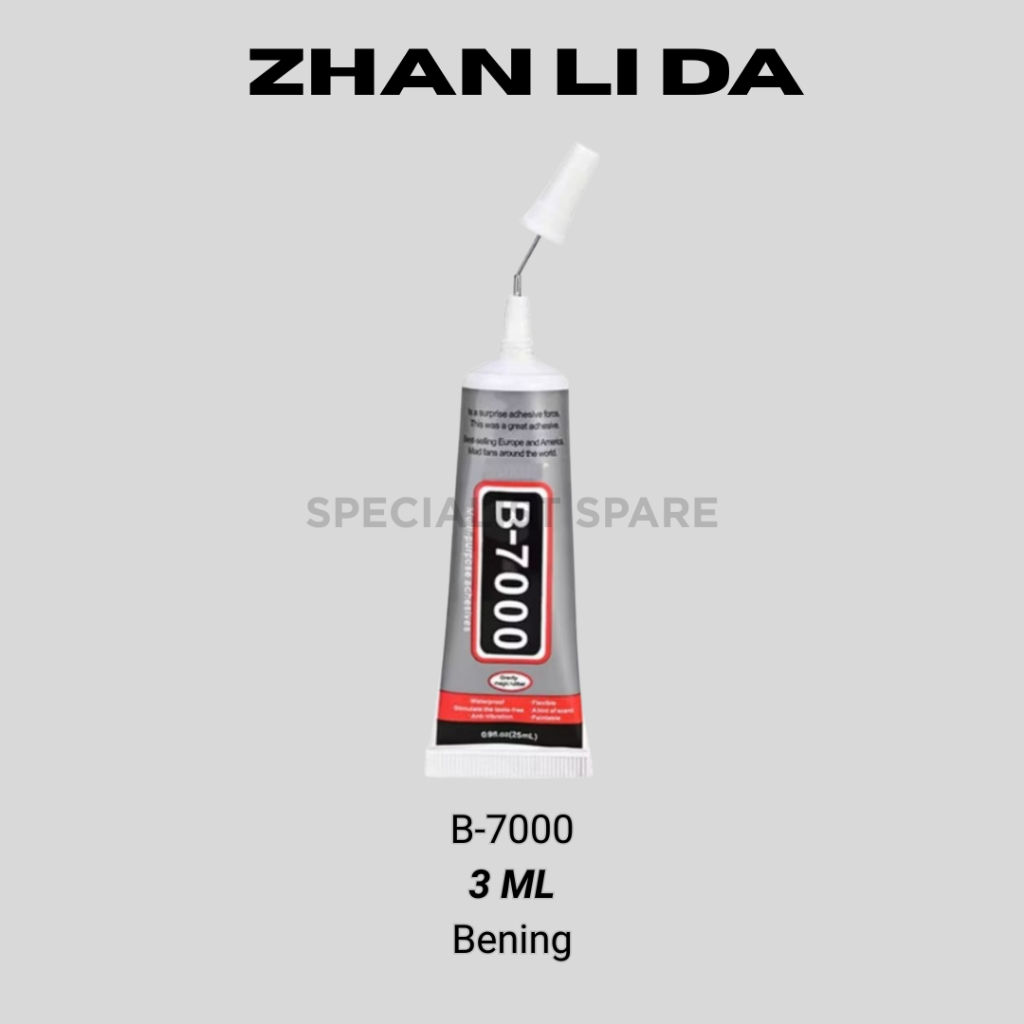 Jual LEM PEREKAT LCD TOUCHSCREEN BACKDOOR MINI SEKALI PAKAI B7000 3ML BENING | Shopee Indonesia