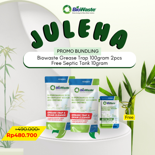 Jual Promo Biowaste Grease Trap 2pcs Free Biowaste Septic Tank 10gr ...