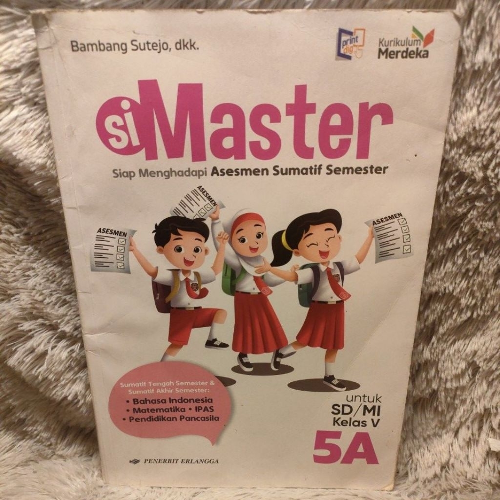 Jual si master siap menghadapi asesmen sumatif semester untuk sd kelas ...