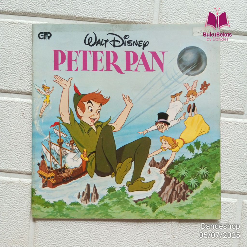 Jual Peter Pan - Buku Cerita Anak Bergambar Bekas Preloved Peterpan ...