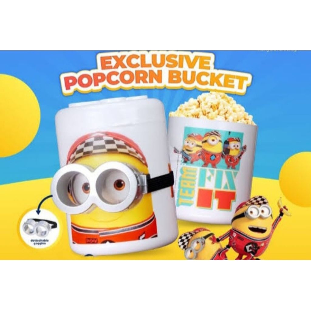 Jual MINION Bucket Popcorn | Shopee Indonesia