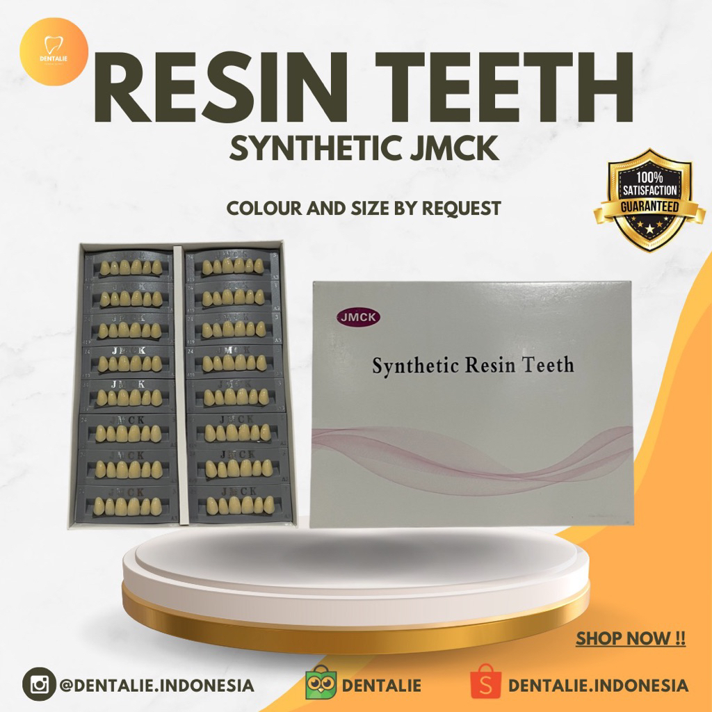 Jual JMCK SATU KOTAK GIGI PALSU ANTERIOR dan POSTERIOR - LOWER dan ...