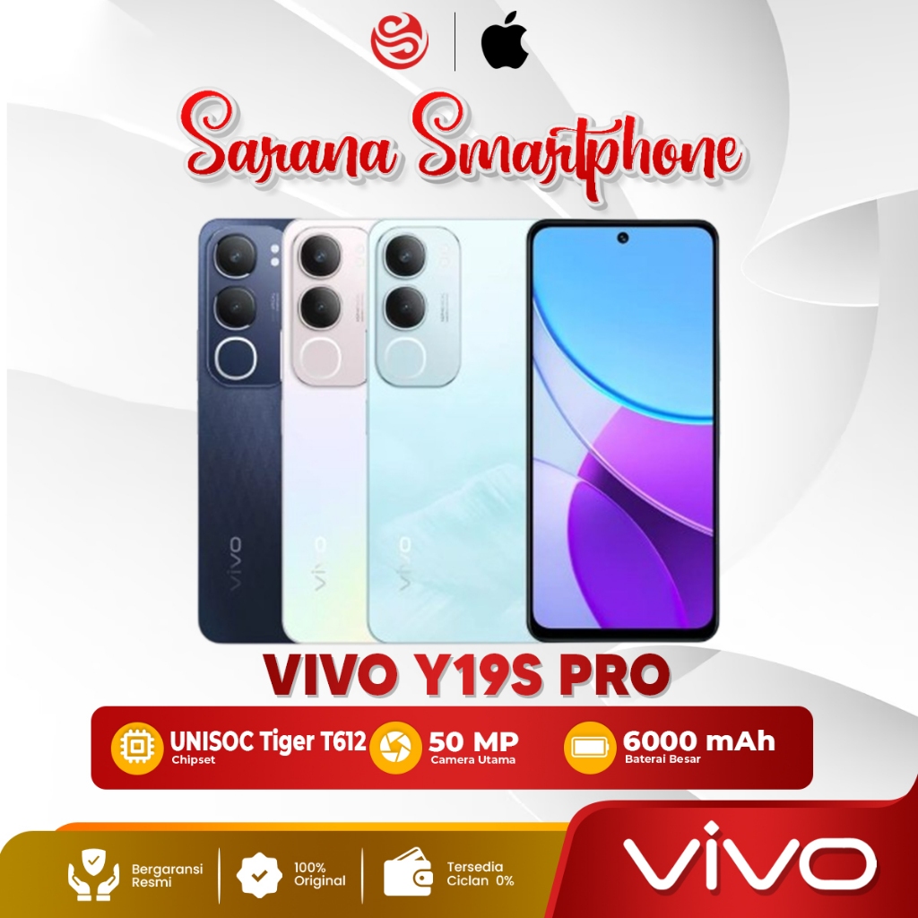 Jual Vivo Y19S PRO 4/64 GB 4/128 GB 6/128 GB | hp android murah 1 Jutaan Terbaru 2025 | Garansi ...