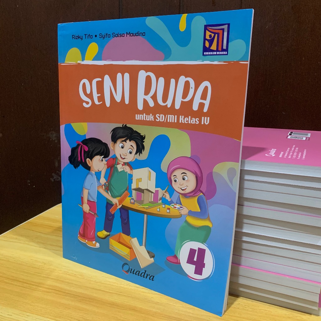 Jual Seni Rupa Kelas 4 SD/MI Penerbit Quadra Kurikulum Merdeka | Shopee Indonesia