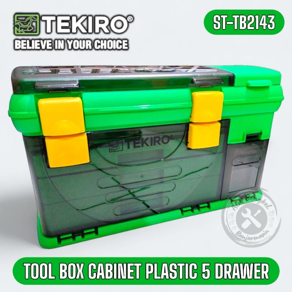 Jual TOOL BOX PLASTIK "TEKIRO" 5 LACI ||KOTAK PERALATAN LEMARI PLASTIK ...