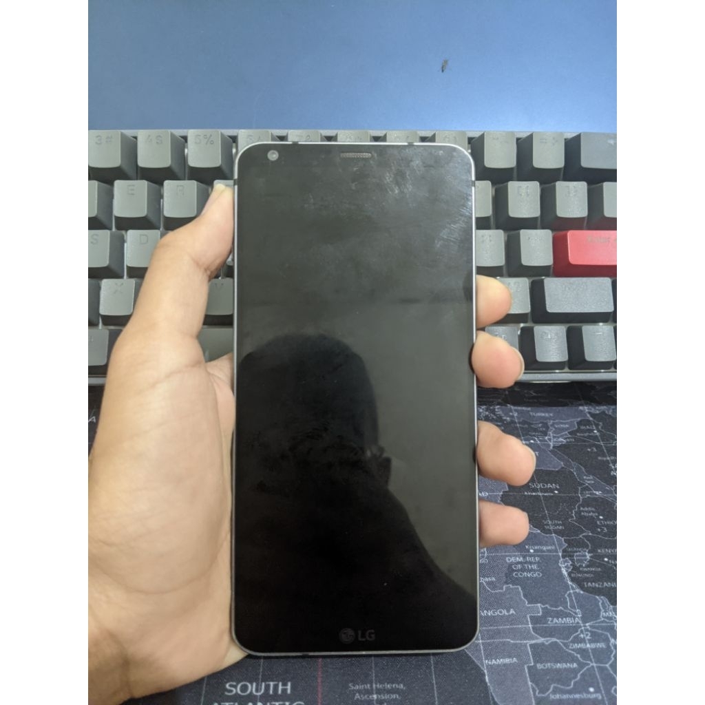 Jual LCD LG G6+Frame original copotan | Shopee Indonesia