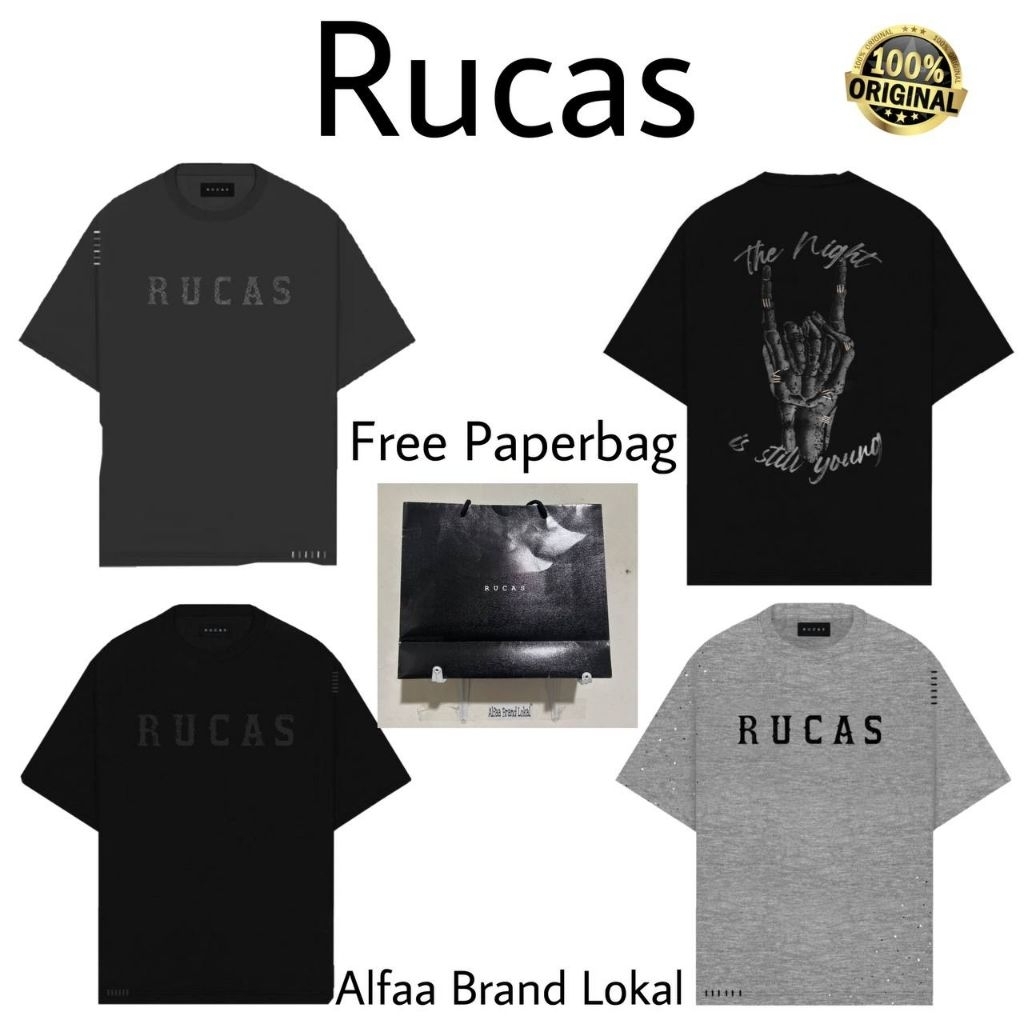 Jual [100% Original] RUCAS polo tailor Essentials longSleeve Initial ...