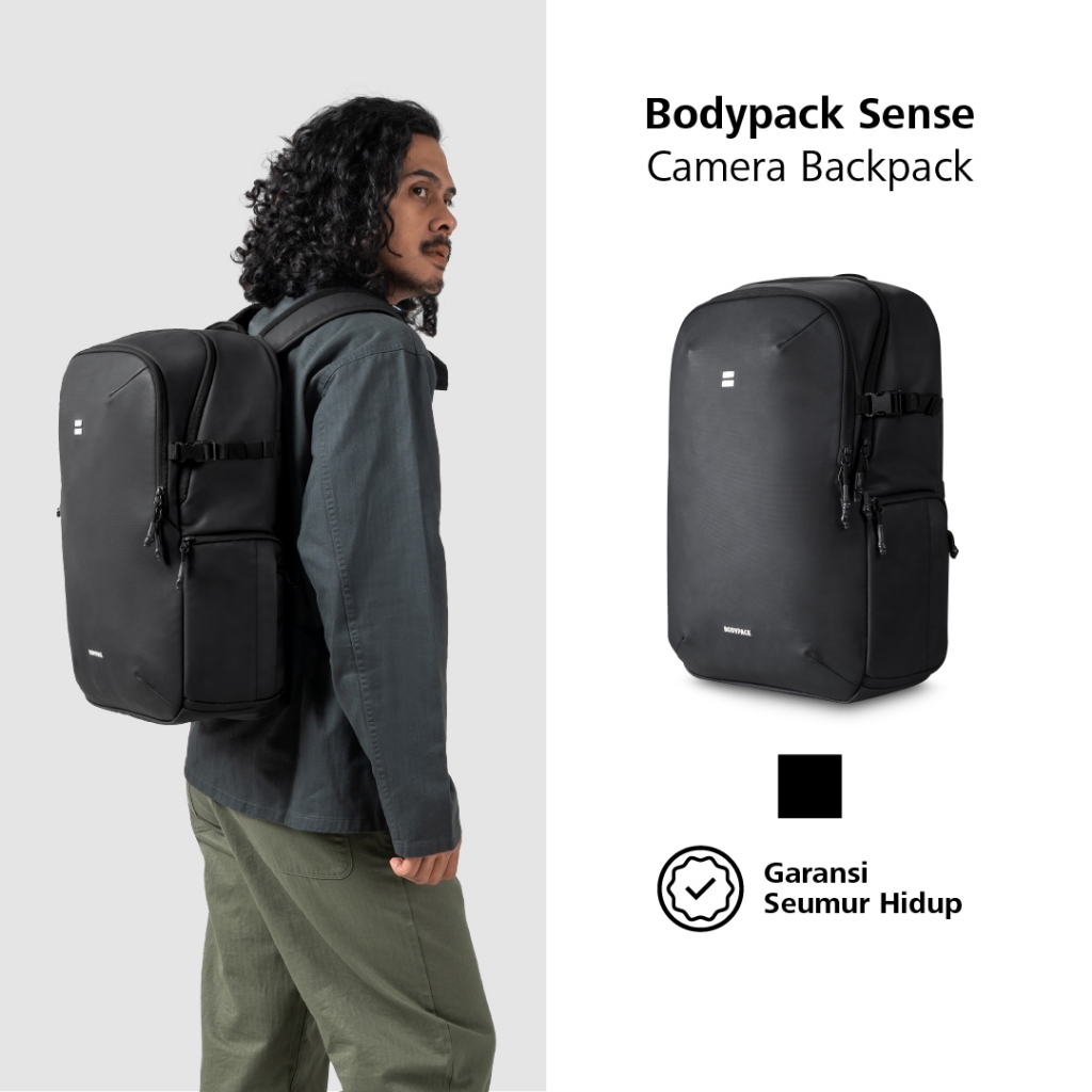 Jual Bodypack Sense Camera Backpack 15-Inch Tas Kamera Travel Outdoor ...