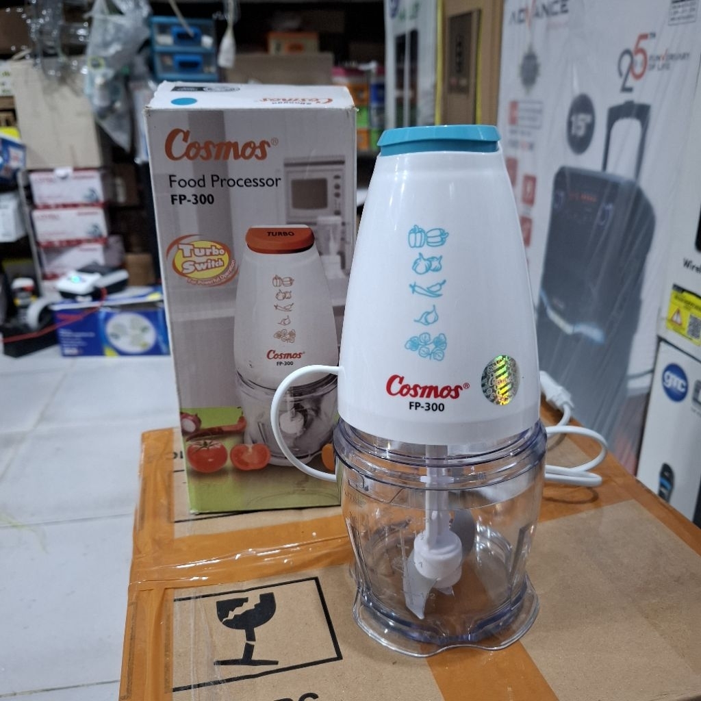 Jual Cosmos Chopper Food Processor Multifungsi FP300 / FP-300 Kapasitas 300 ml | Shopee Indonesia