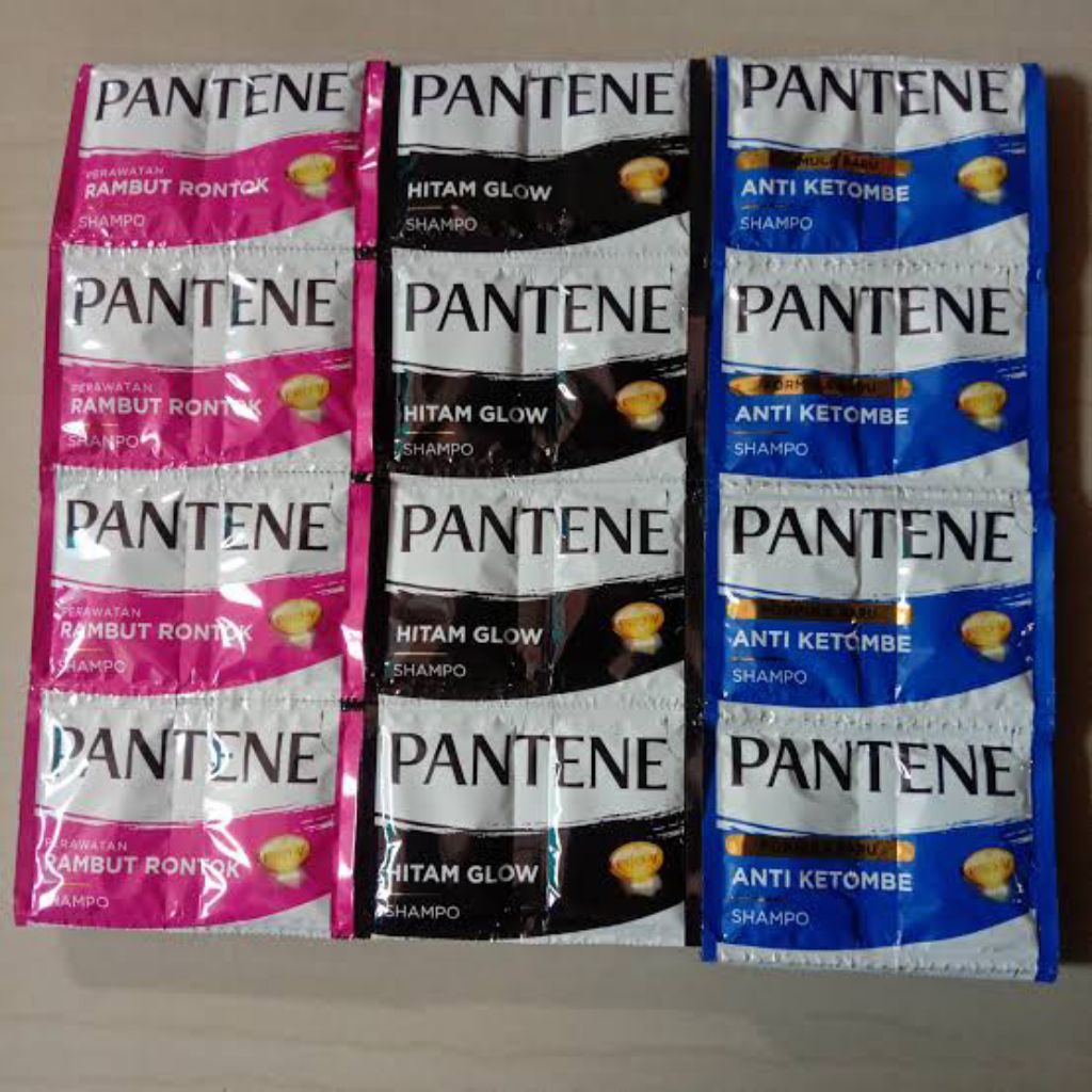Jual Shampo Pantene Renteng sachet All varian 10ml×2 | Shopee Indonesia