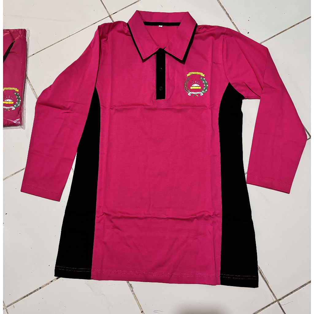 Jual KAOS OLAHRAGA BHAYANGKARI PINK BAHAN KATAUN KOMBET | Shopee Indonesia