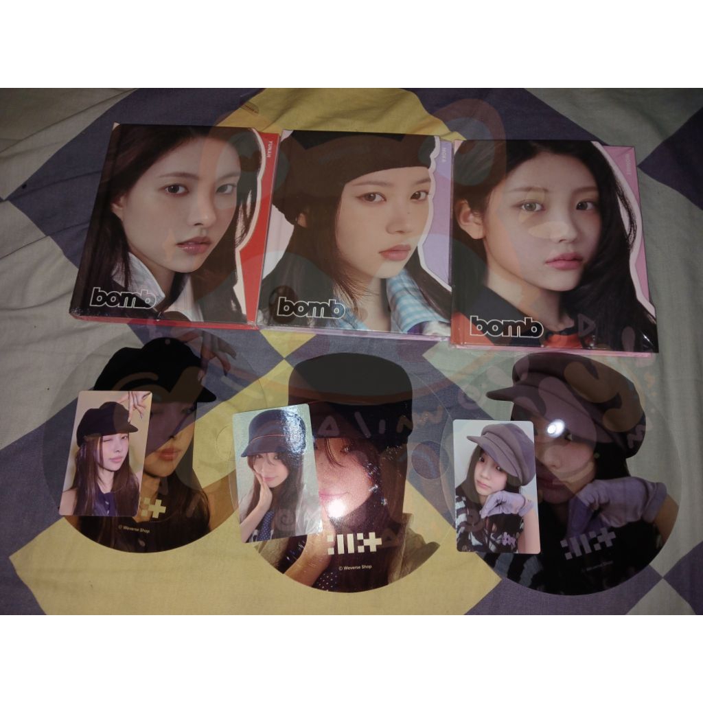 Jual [READY STOCK] ALBUM ILLIT "BOMB" GLLIT YUNAH VER & POB WVG ...