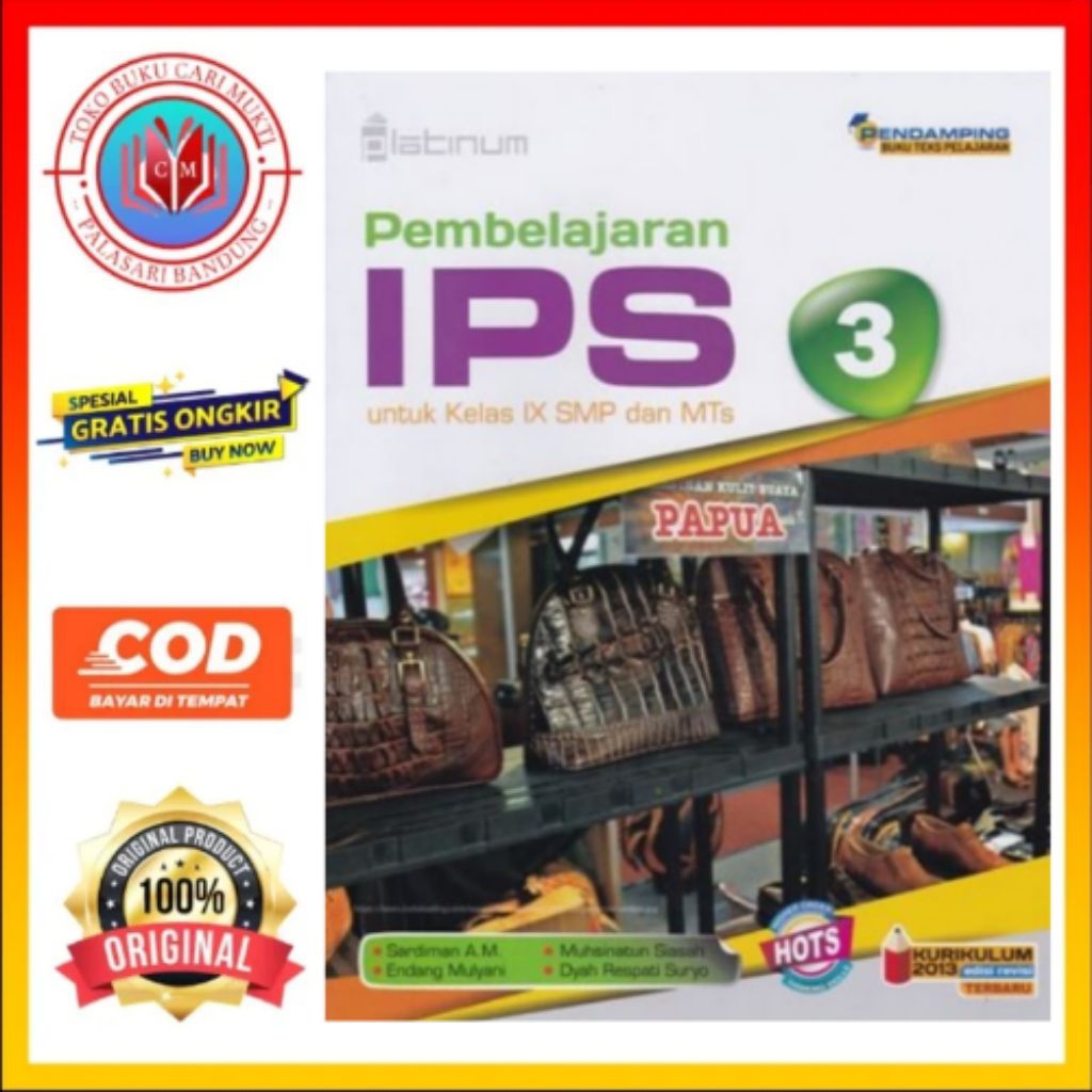 Jual BUKU IPS UNTUK SMP/MTS KELAS 9 KURIKULUM 2013 REVISI PLATINUM ...