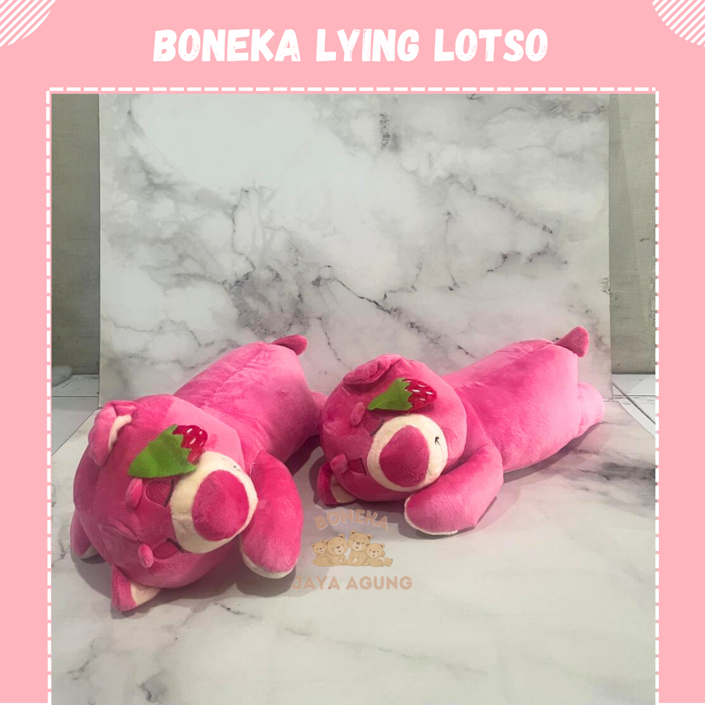 Jual Boneka Lotso 40 Cm Lying Lucu Premium | Shopee Indonesia
