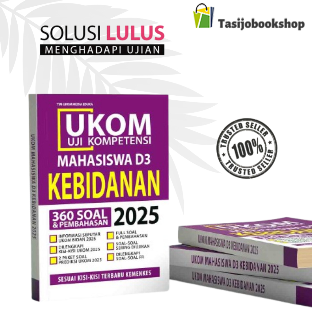 Jual Buku UKOM Uji Kompetensi D3 Kebidanan 2025 - UKOM Bidan 2025 | Shopee Indonesia