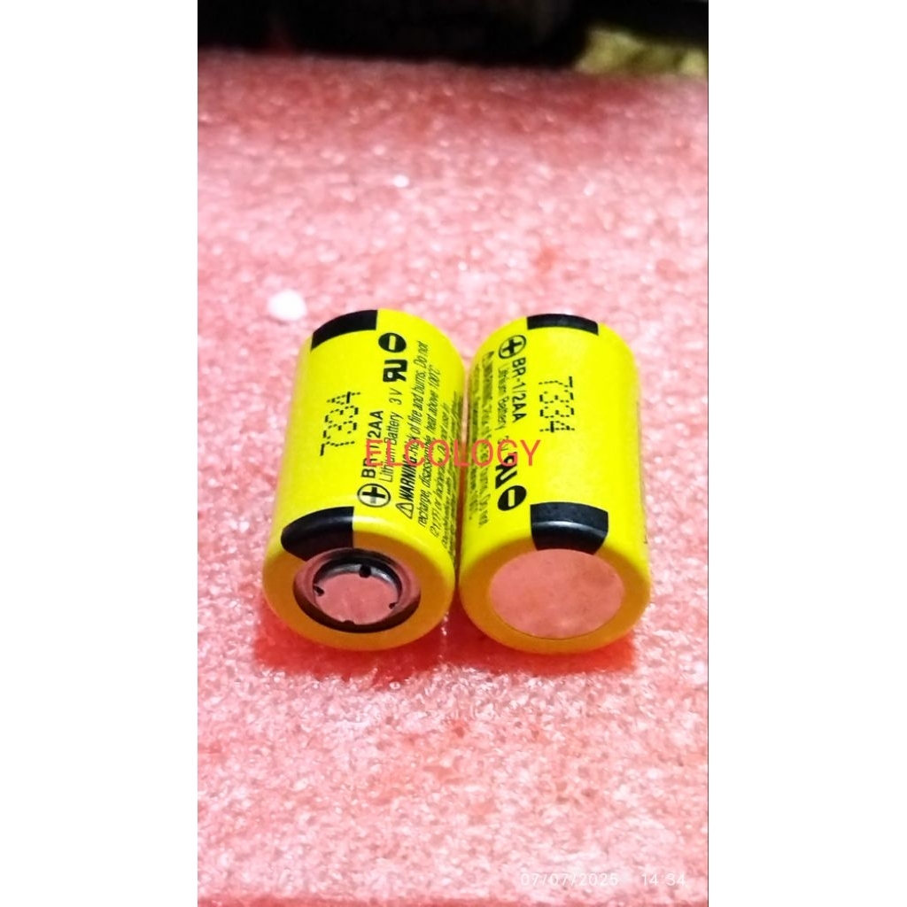 Jual Baterai Pnasonic PLC BR-1 1/2AA Lithium 3V | Shopee Indonesia