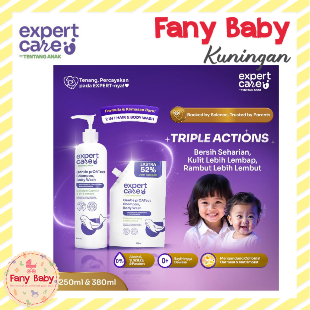 Jual [NEW FORMULA] EXPERT CARE 2IN1 SHAMPOO AND BODY WASH | Shopee ...