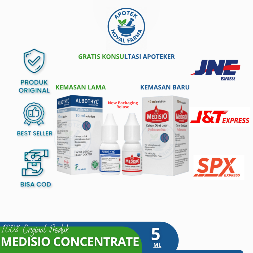 Jual (Live) Medisio Concentrate 5ml | Shopee Indonesia