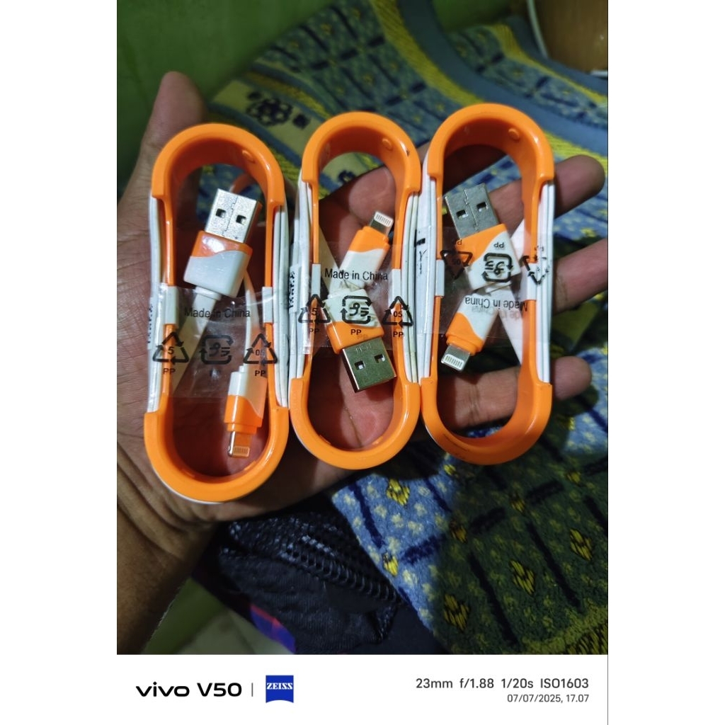 Jual KABEL CAS TWS / KABEL LIGHTNING PENDEK | Shopee Indonesia