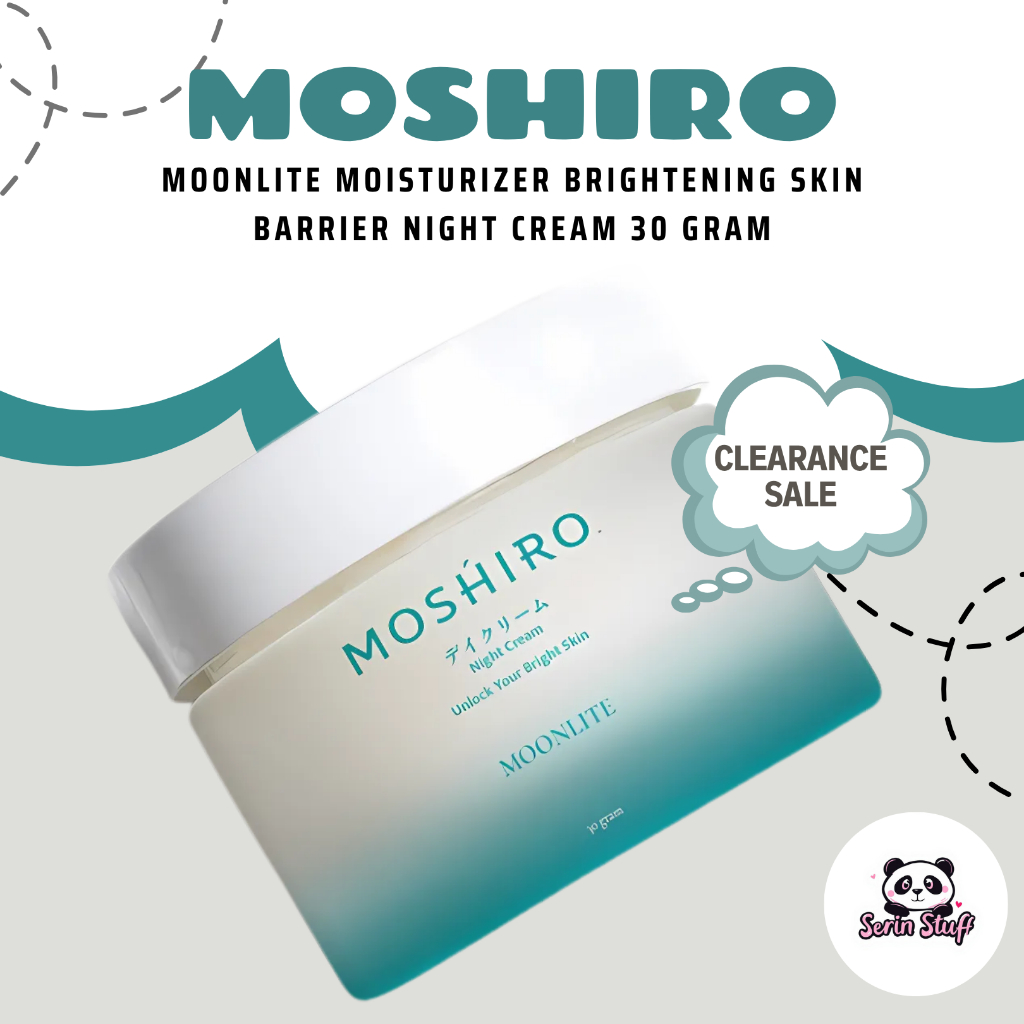 Jual [CLEARANCE SALE] MOSHIRO Moonlite Moisturizer Brightening Skin ...
