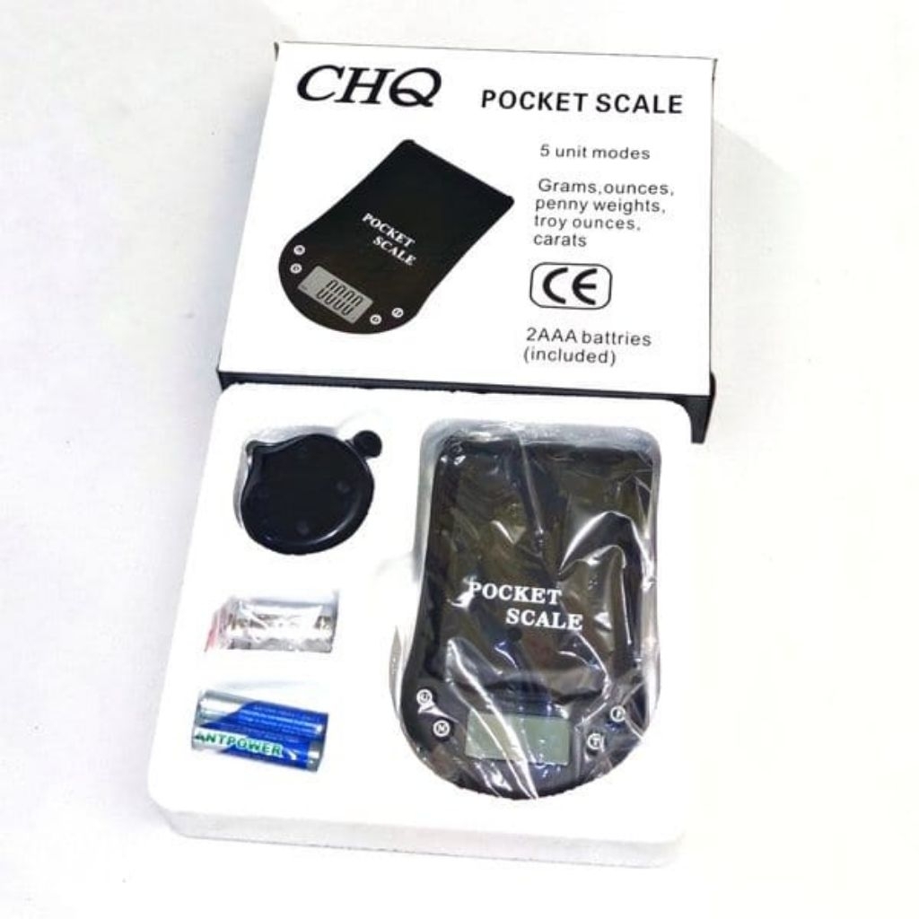 Jual Timbangan Digital Emas CHQ 200gr / Pocket Scale Digital CHQ 200gr ...