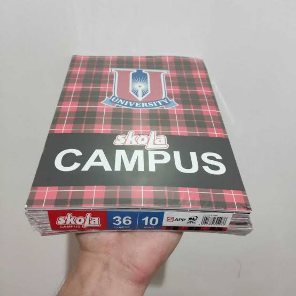 Jual (10pc) BIGBOSS BUKU TULIS SKOLA CAMPUS 36 LEMBAR / BUKU KAMPUS ...