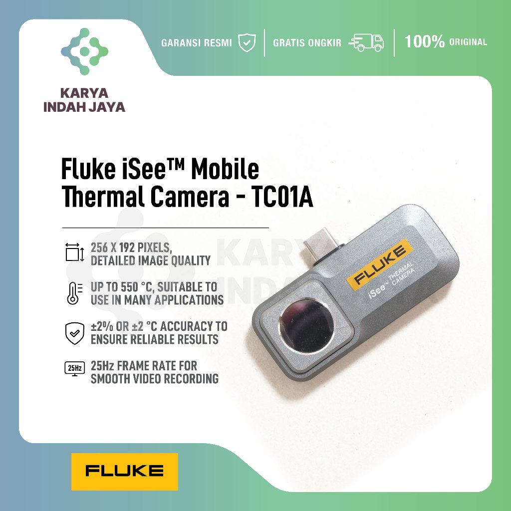 Jual Fluke iSee Mobile Thermal Camera - TC01A | Shopee Indonesia