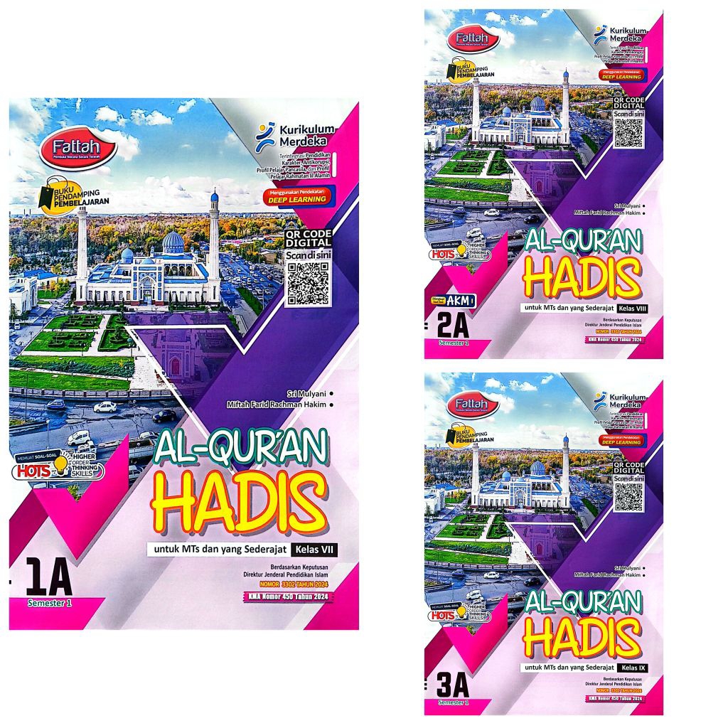 Jual LKS MTS AL QURAN HADIS KELAS 7 8 9 SEMESTER 1 TA. 2025 / 2026 KURIKULUM MERDEKA | FATTAH ...