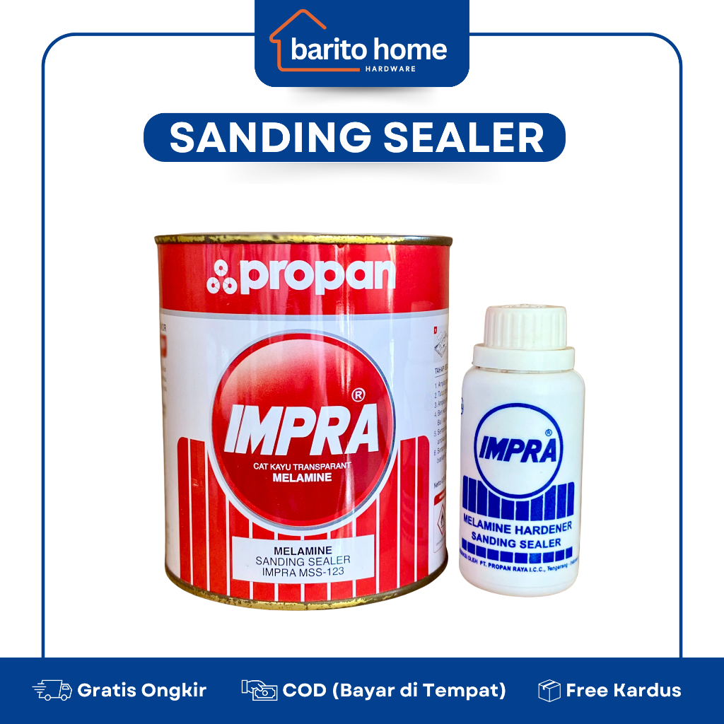Jual PROPAN IMPRA MSS-123 Cat Kayu Transparan Melamine Sanding Sealer ...