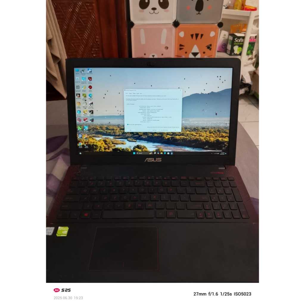 Jual Laptop Asus X550VQ Baby ROG Core i5 VGA Nvidia Full Upgrade Gaming ...