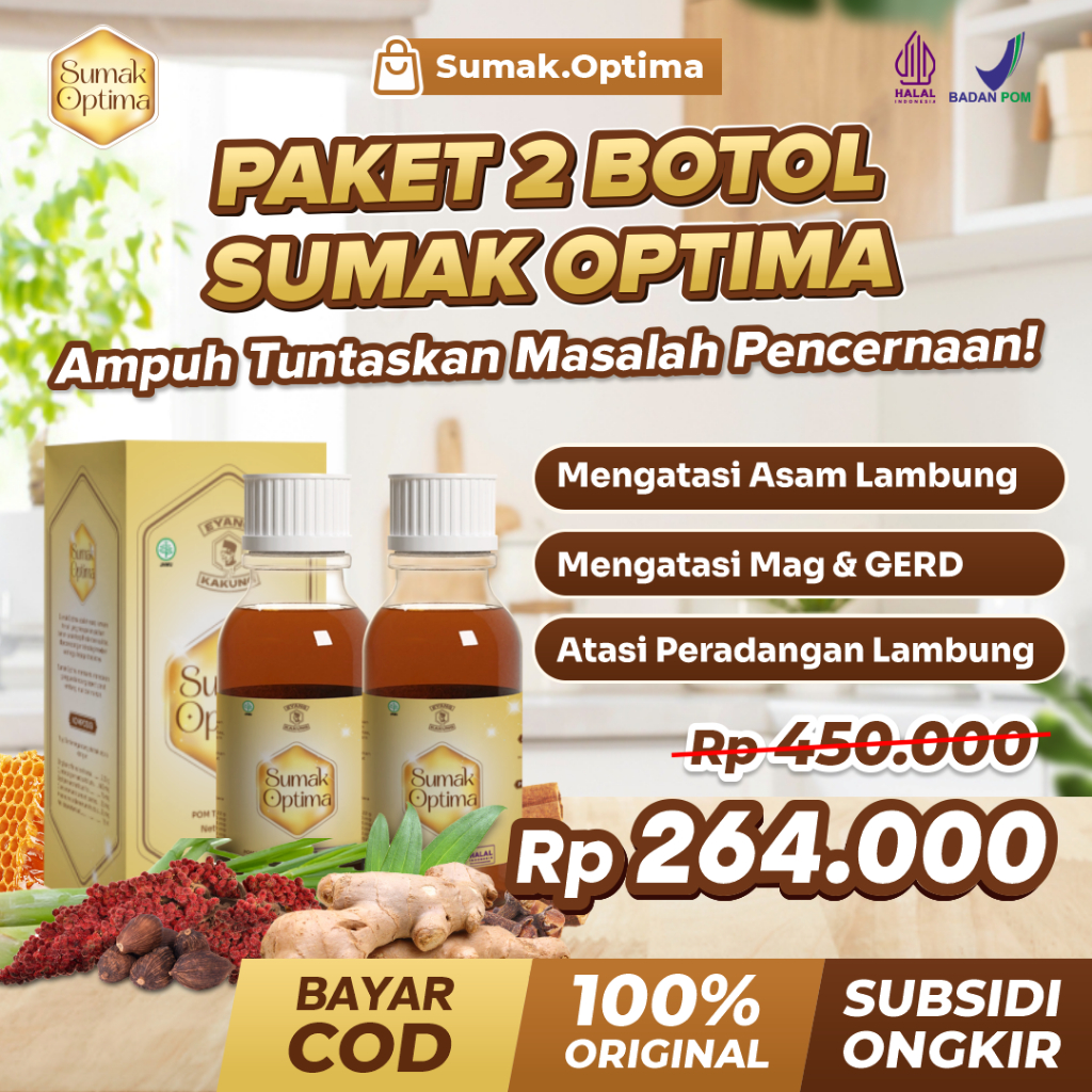 Jual Sumak Optima 9.9 BIG SALE!! 2 BOTOL!! Ampuh Tuntaskan Masalah ...
