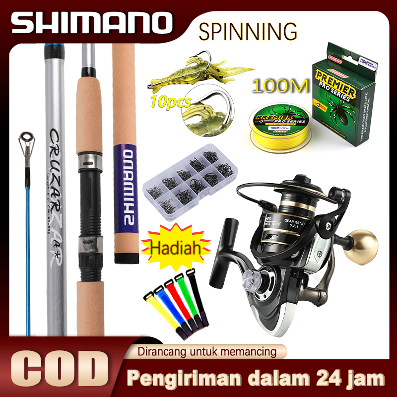 Jual SHIMANO lengkap 2000-7000 Reel Spinning Power Handle Fishing bc murah Kuat Metal Ratio 5.2 ...