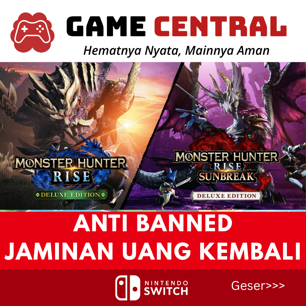 Jual Monster Hunter Rise Nintendo Switch Digital Game | Shopee Indonesia