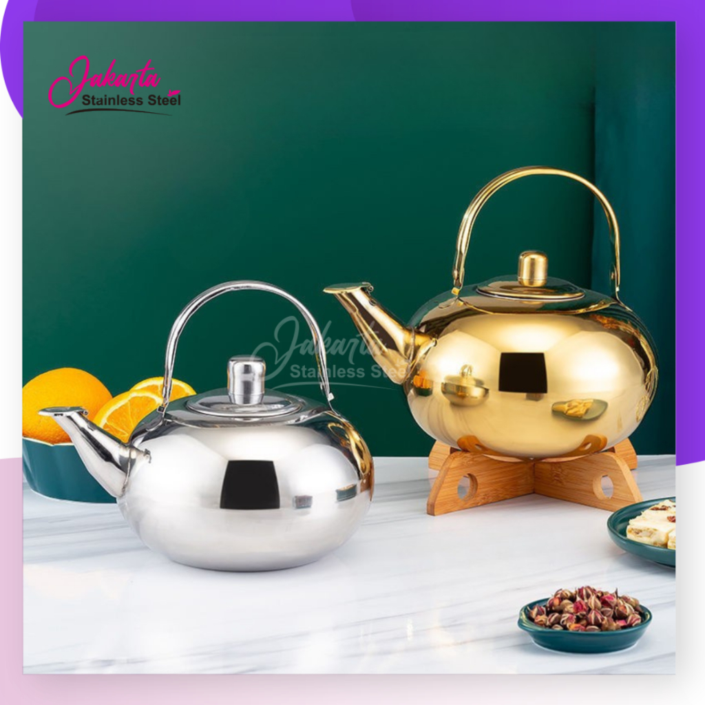 Jual Jakarta SS - Teko Aladin 2.5 Liter / Teko Bulat Mini Kettle ...