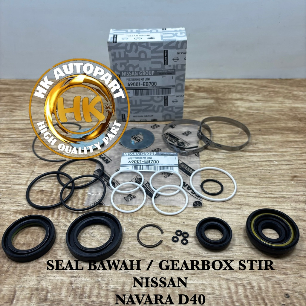 Jual SEAL RACK POWER STEERING / GEARBOX STIR NISSAN NAVARA D40 49001 ...