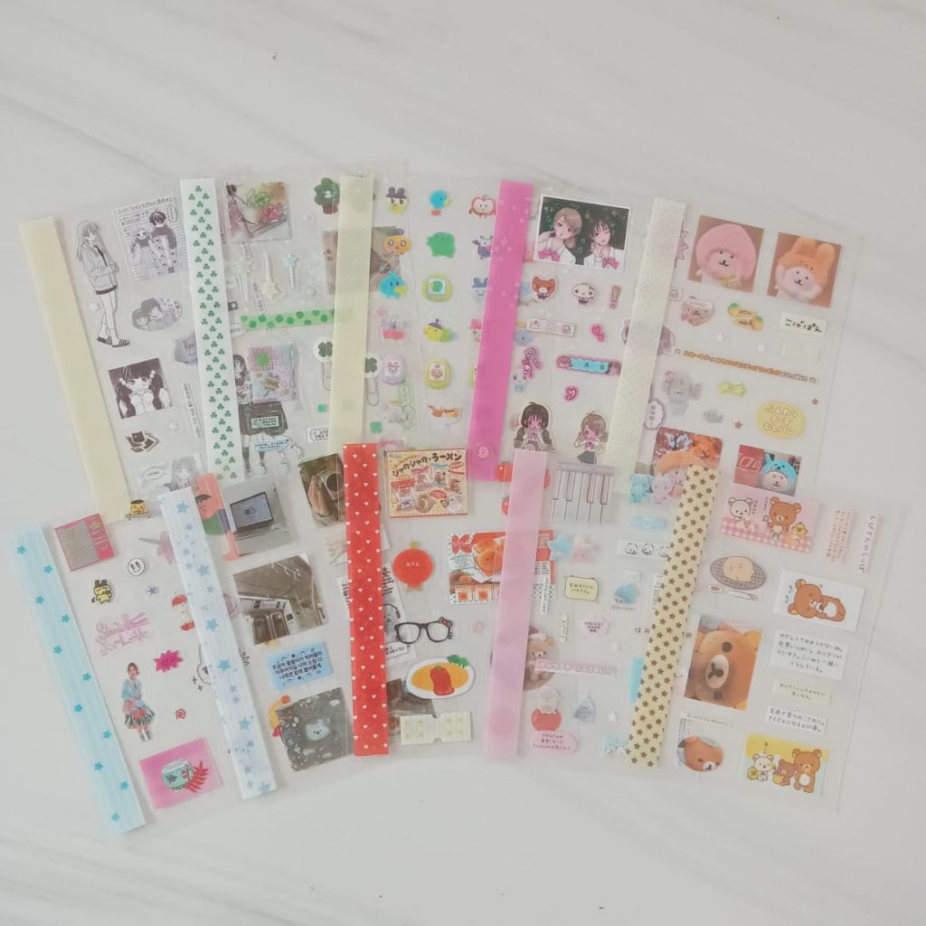 Jual Sticker Sheet Juminocore Heisei Retro | Shopee Indonesia
