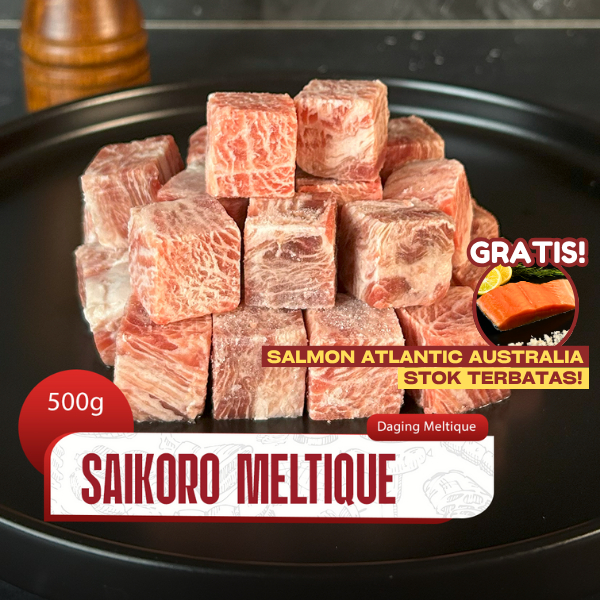Jual Daging Sapi Premium Saikoro Meltique Frozen Food Halal 500gr AUS ...
