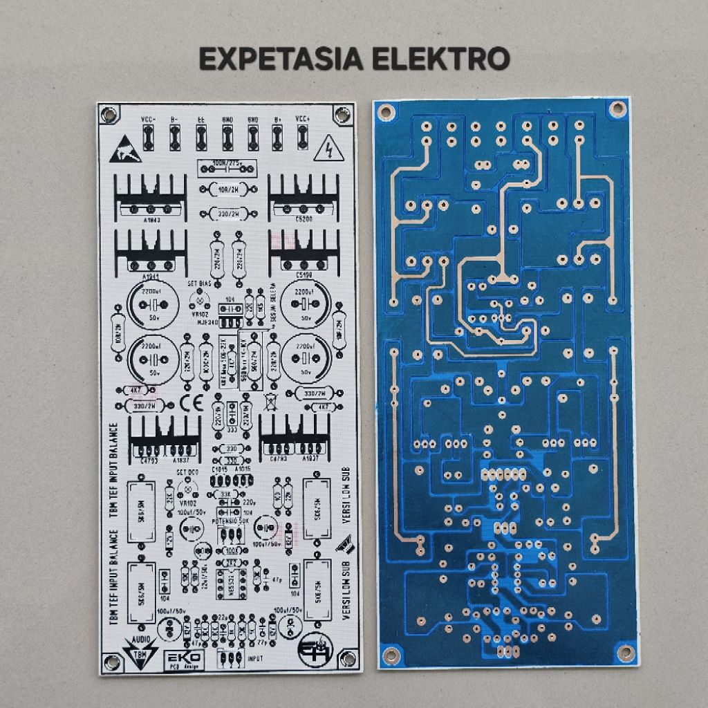 Jual PCB TBM TEF INPUT BALANCE VERSI LOW SUB | Shopee Indonesia