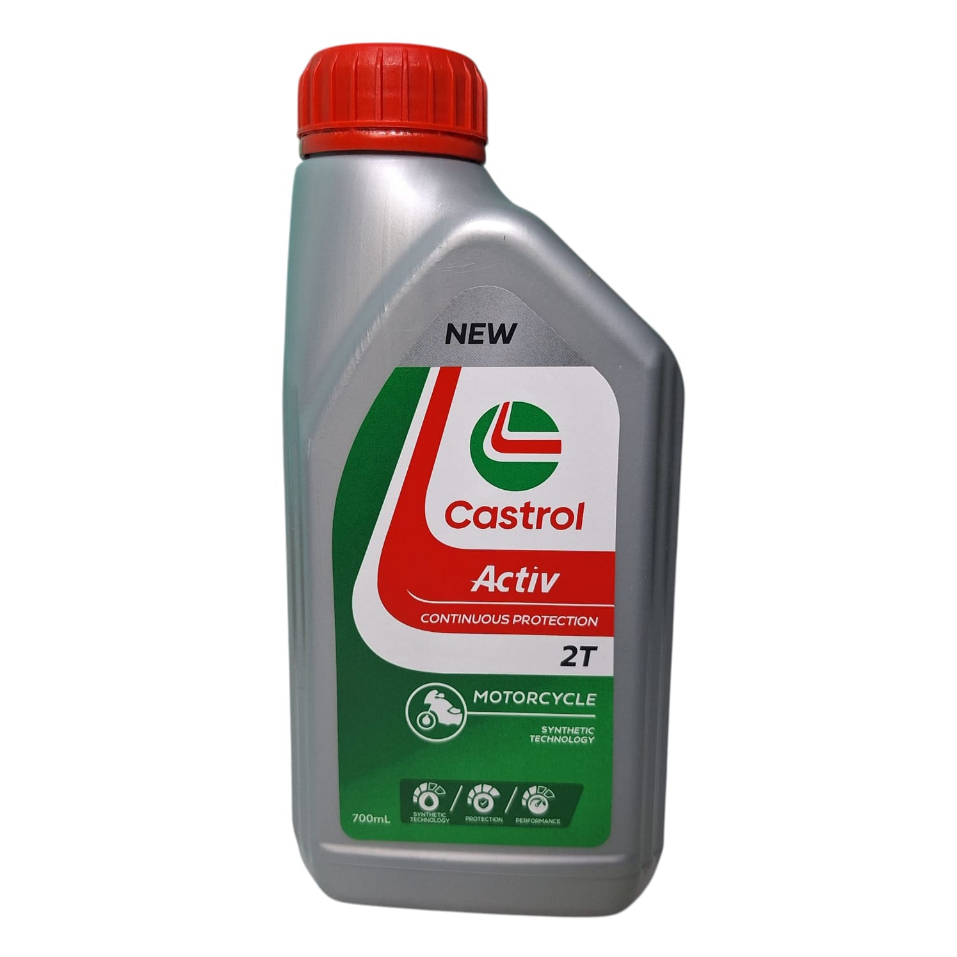 Jual Oli Castrol 2T motor oil Castrol active low smoke 0,7L oli samping ...