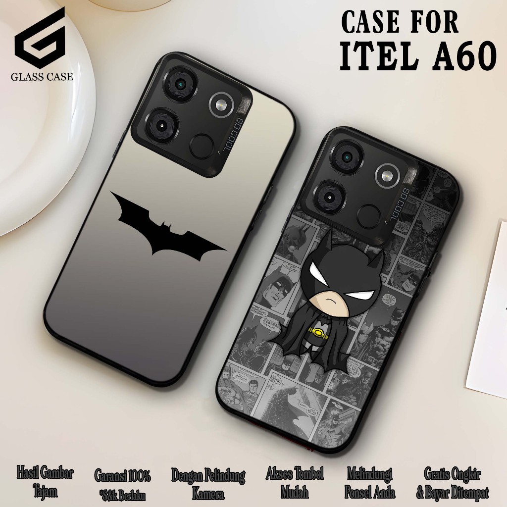 Jual CASE ITEL A60 A60S SOFTCASE HYBRID IMD PLATE HOLOGRAM PREMIUM SO ...