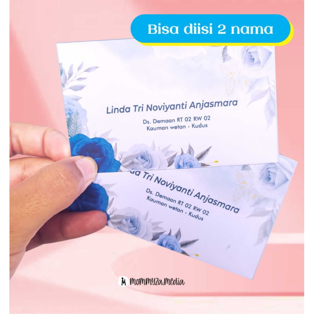 Jual AMPLOP KONDANGAN PEREKAT SUDAH CETAK NAMA | Shopee Indonesia