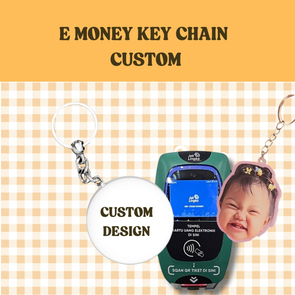 Jual Custom Emoney Gantunga Kunci Keychain Merchandise Charm Kado Unik ...