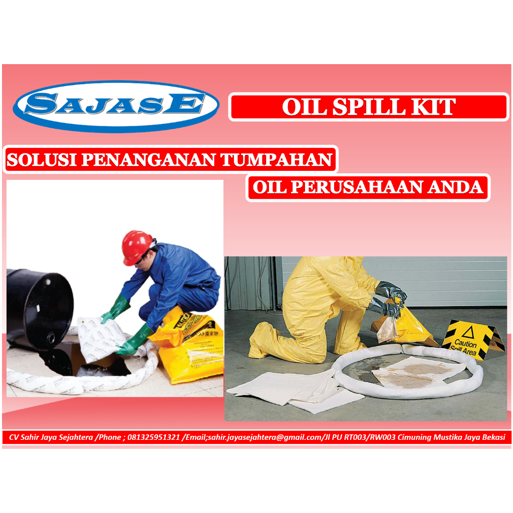 Jual Oil Spill Kit 20L Oil Spill Kit 20 Liter Kemasan Pail | Shopee Indonesia
