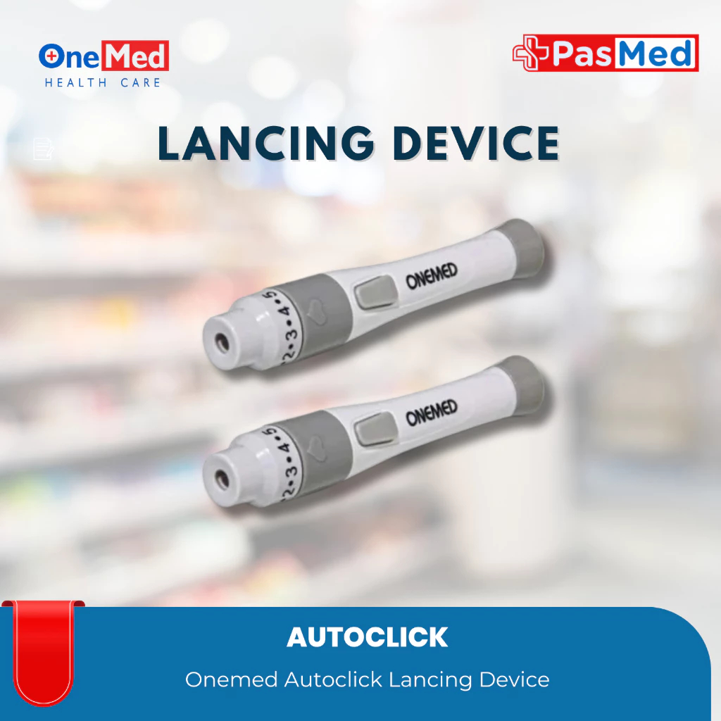 Jual Pen Lancet Autoclick Onemed Lancing Device | Shopee Indonesia