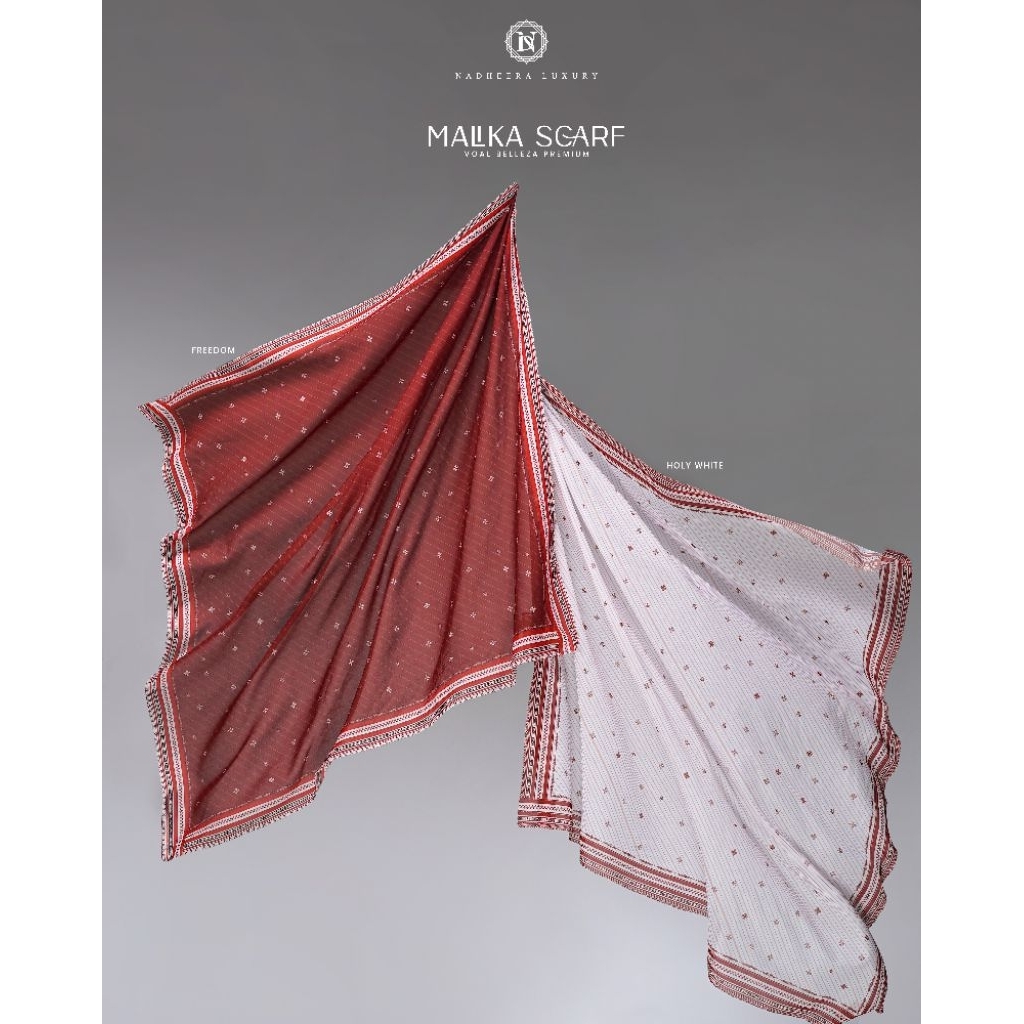 Jual SCARF MERAH PUTIH BY NADHEERA LUXURY || SCARF AGUSTUSAN || SCARF ...