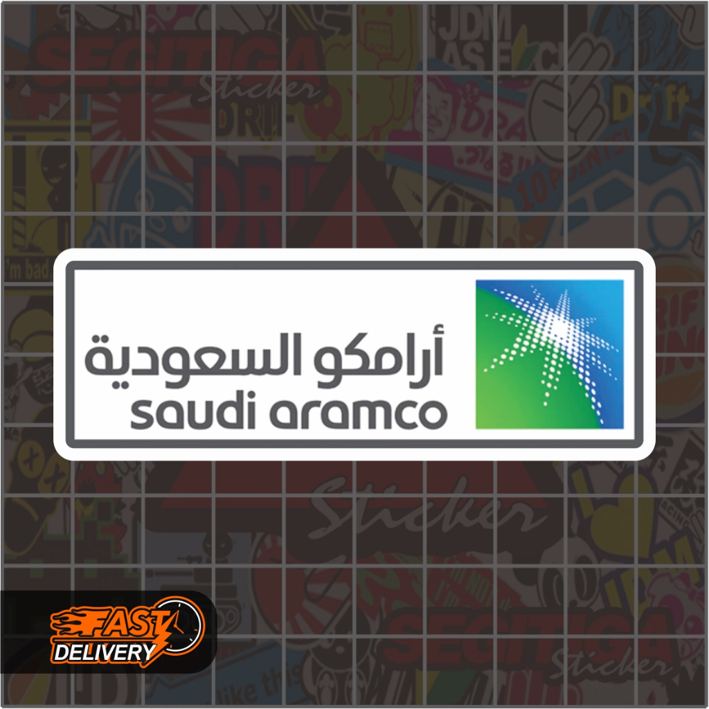 Jual Sticker Saudi Aramco Ukuran 8.5 x 3 Cm | Shopee Indonesia