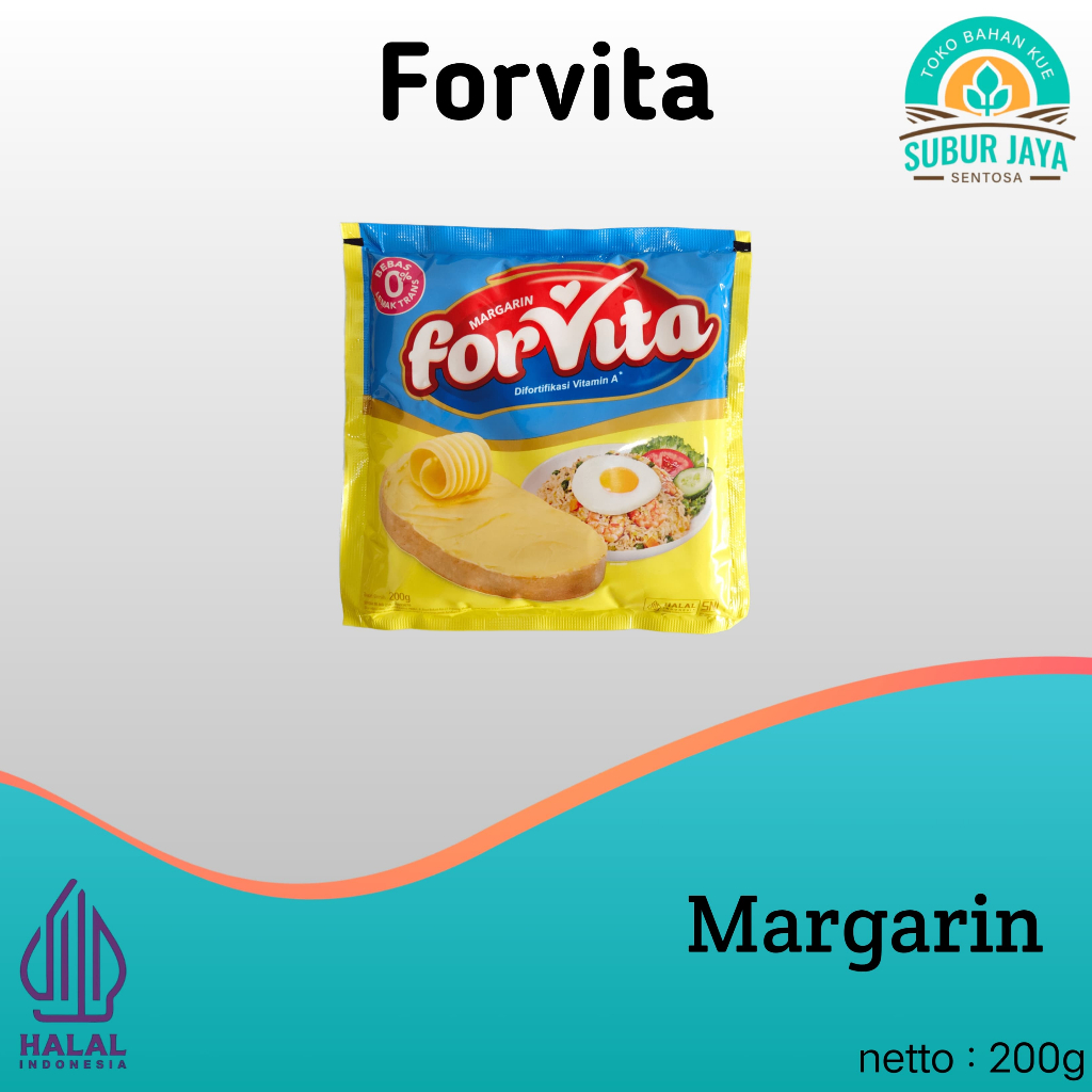 Jual Forvita Margarine 200 Gr 1 Pcs / Forvita | Shopee Indonesia